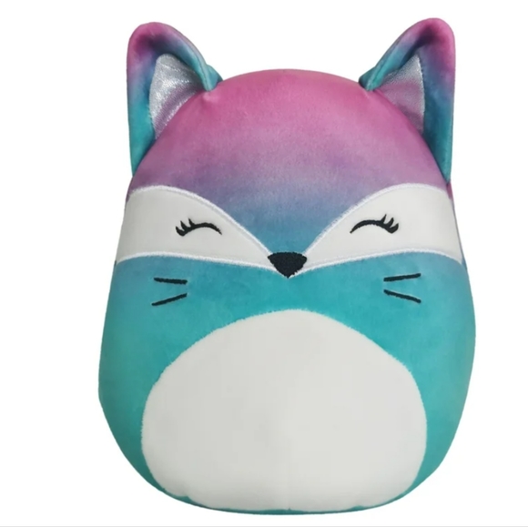 Kellytoy | Toys | Nwt Squishmallows Kelly Toy Vicki Fox 8 Blue Purple ...